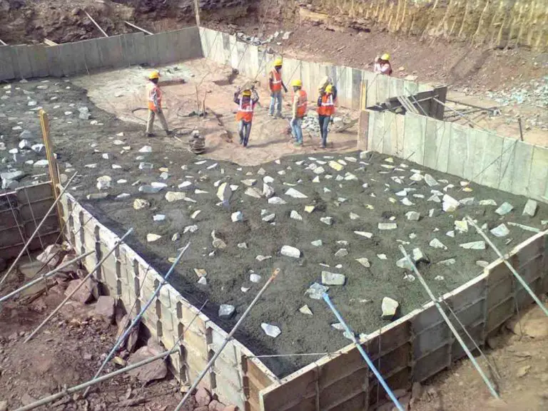 Plum Concrete: Types, Uses, Merits & Demerits